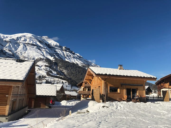 Chalet Récent Grande Terrasse Au Calme 4 Personnes - Les Contamines-Montjoie