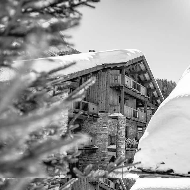 Appart. 5 Pers. Dans Magnifique Chalet - Sainte-Foy-Tarentaise