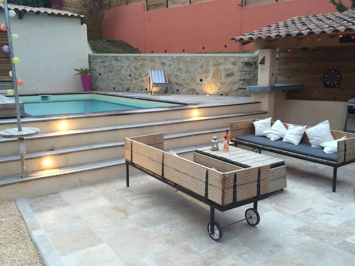 Jolie Villa Piscine Marseille 13012 Saint-barnabé - Marseille