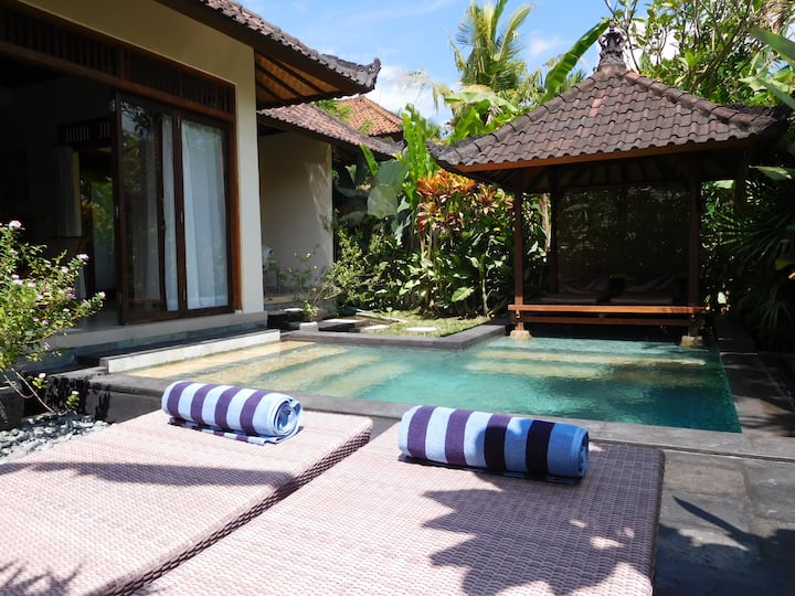 Unique Style Villa With Verandas, Garden And Pool - Ubud