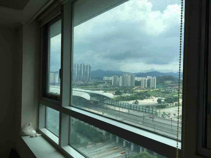 Ktx Asan Spacious 넓은 Studio (장/단기 Huge Discount) - 일봉동