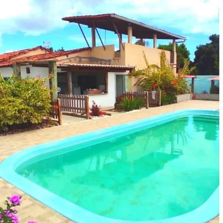 Execelente Imóvel Com Piscina Em  Itaparica - Itaparica