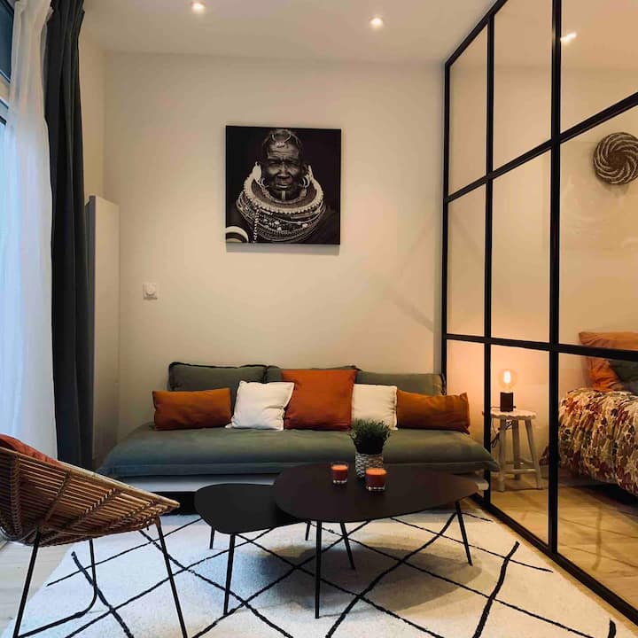 Nantes Centre : Appartement Moderne Musée Dobrée - Nantes