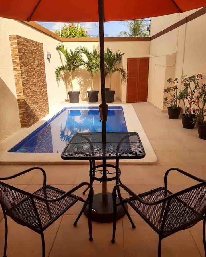 Casa Sussy Piscina Privada. Estudio Indpte. - Cozumel