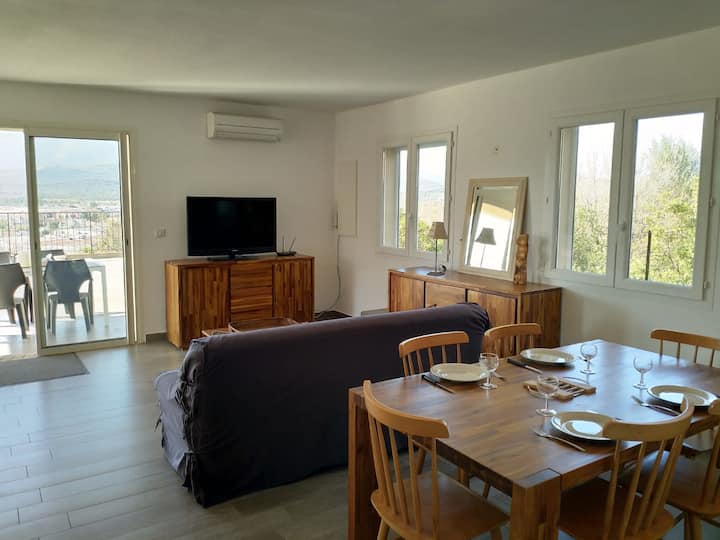 Appartement T3 Rez De Chaussée 4pers Centre Ville - Palombaggia
