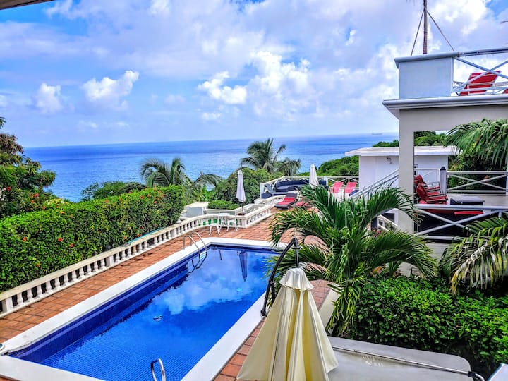 Vip Suite Overlooking Pool With Amazing Ocean View