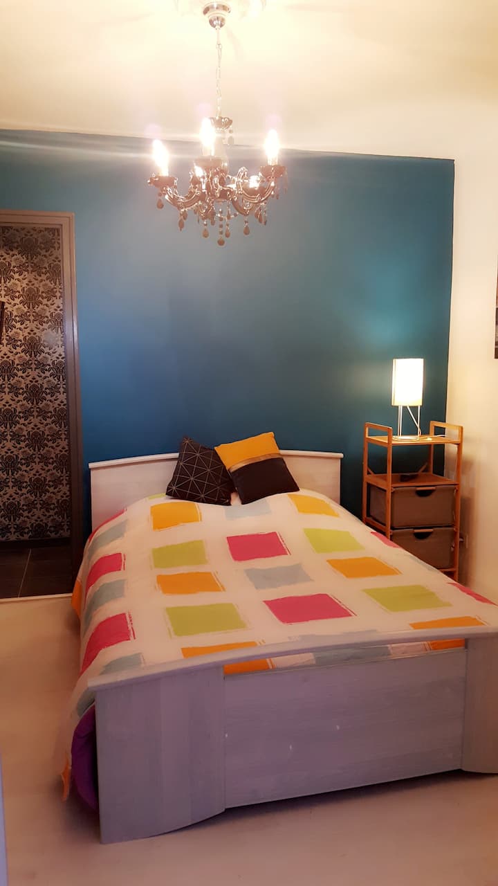 Chambre Façon "Studio" Toute éQuipée Calme Et Cosy - Aurillac