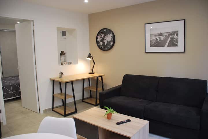 Joli 2 Pièces,grande Terrasse,à 2 Pas De La Mer - Parc Phœnix - Nice