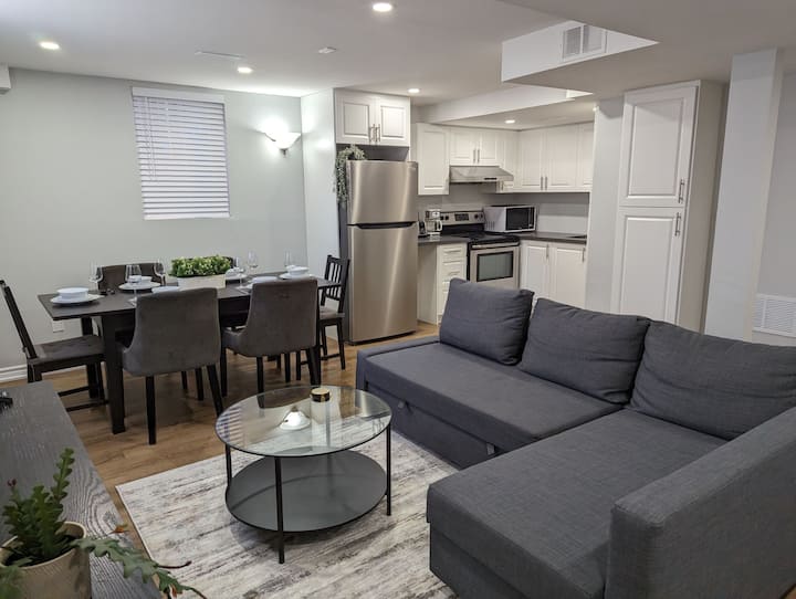 Cozy 2 Bedroom Suite - Brampton