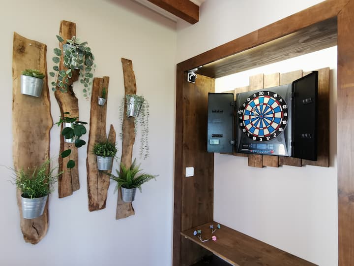 Maison Vue Sur La Vallée Spa Xxl Billard & Flipper - Évaux-les-Bains