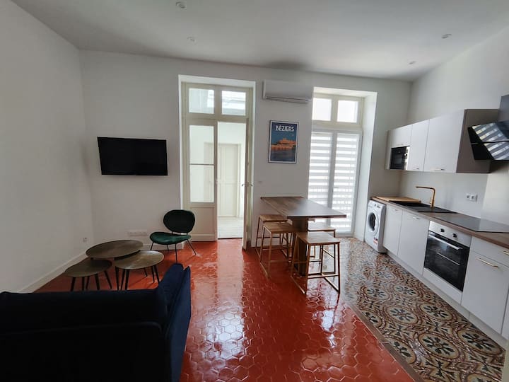 Appartement T4, 90m2 Moderne Et Lumineux Avec Ac - Béziers