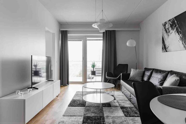 Modern 1br Apt Next To Railway Station - Oulu