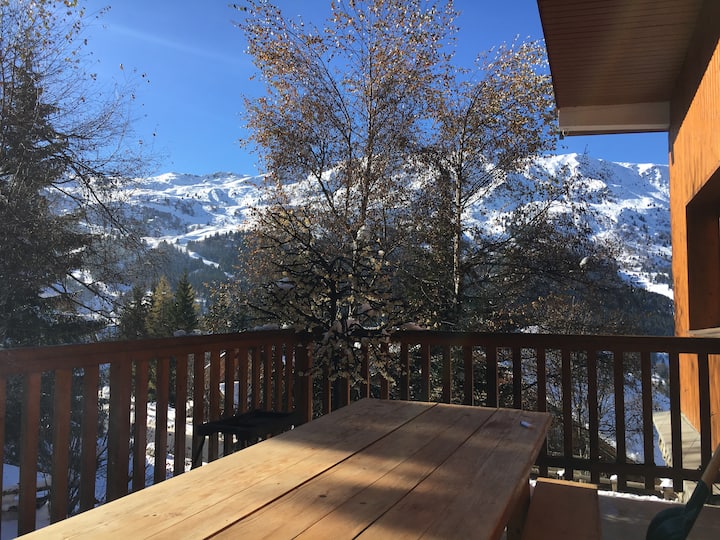 Meribel 1600, Appart De Charme, 6 Pers, 50m Pistes - Méribel