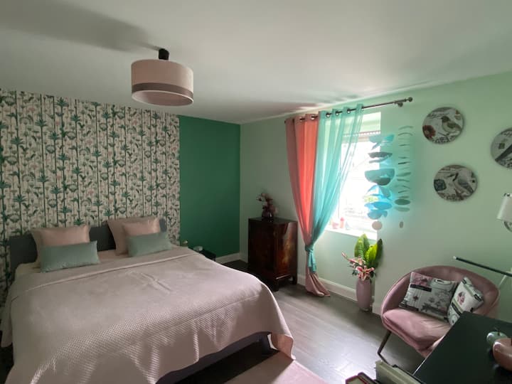 Beau F2, Cuisine, Entrée Privée, Parking Gratuit - Mulhouse