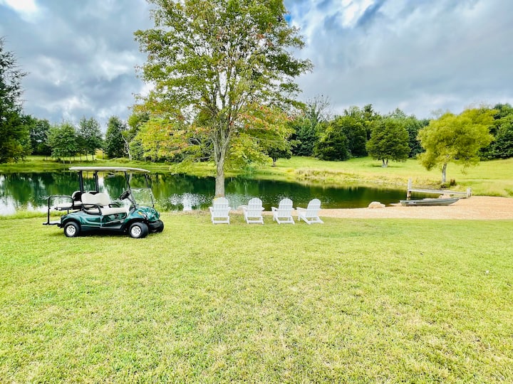 Silo Valley Farm> Room For 6 & Golf Cart* - Midland, VA