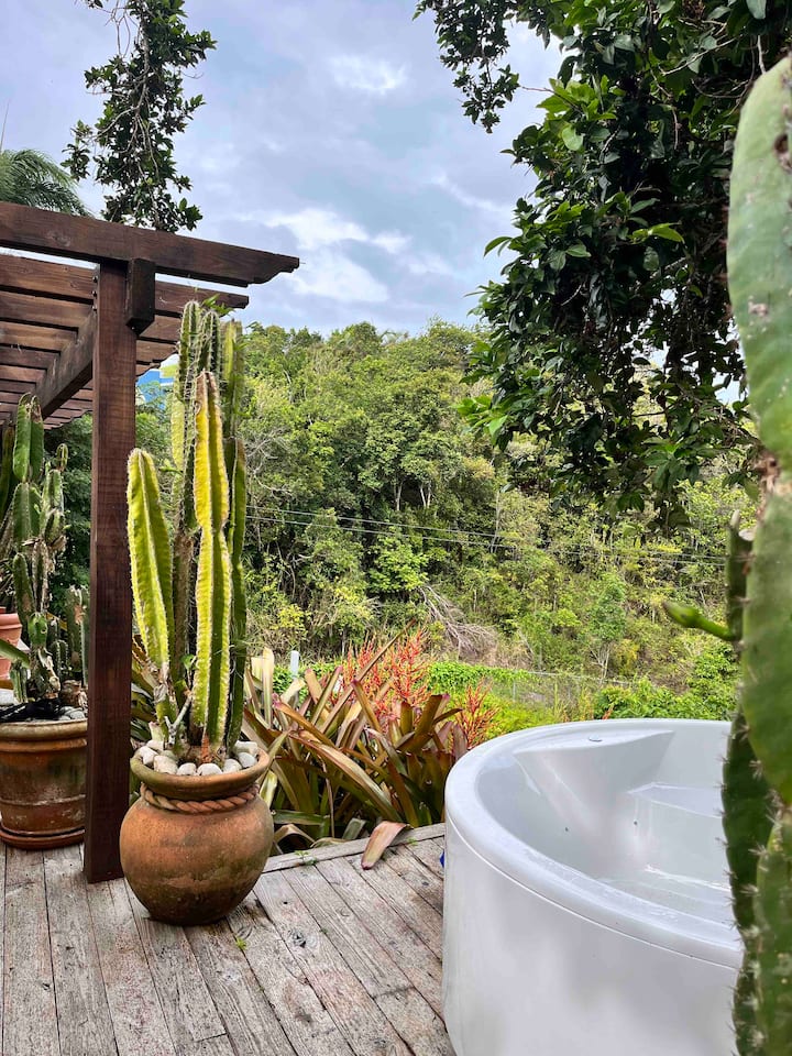 Cayey, Pr Mountain View Cabin/hot Tub, Fireplace - Cayey