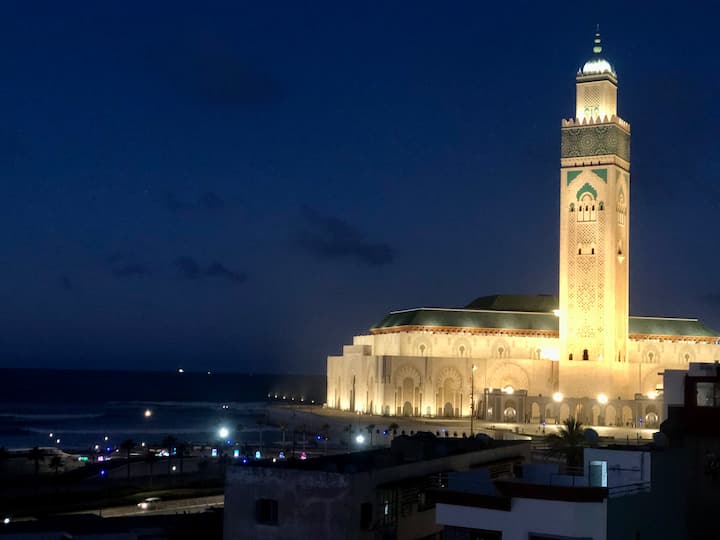 Appartement  Avec Vue Sur Mer Et Mosquée Hassan2 - Marruecos
