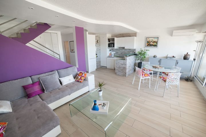 Marina Luxueuse,  Calme Avec Superbe Vue  Sur Port - Aigues-Mortes