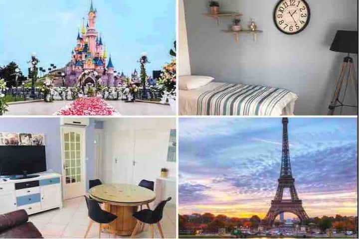 Paris/jo/disney Appartement Cosy 5 Personnes - Marne-la-Vallée