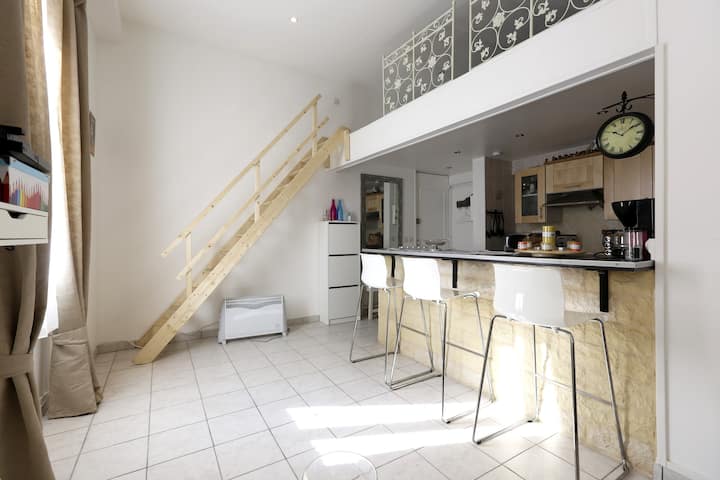 Studio Style Duplex Lumineux Aux Portes De Paris - Asnières-sur-Seine