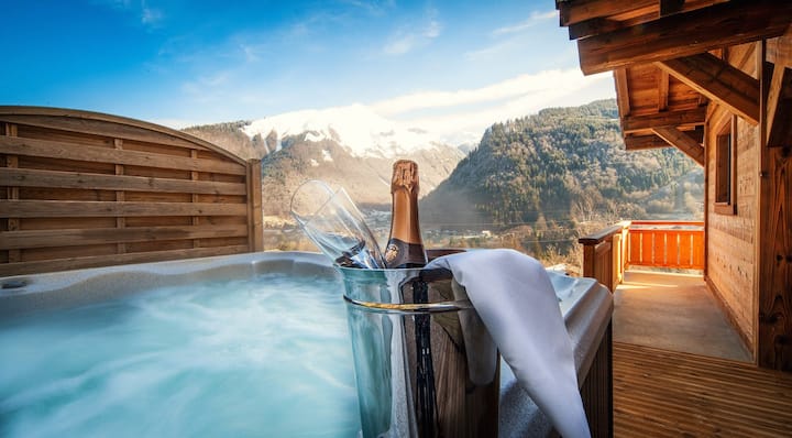 Modern Morzine Chalet - Sleeps 12, With Jacuzzi, - Morillon