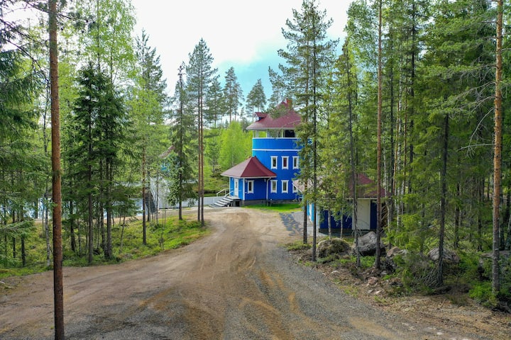 Villa Muu, Rounded Villa +Own Beach,free Wifi - Juva