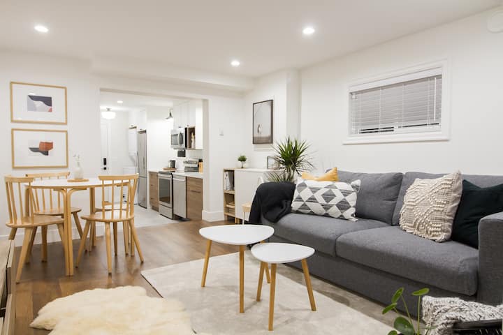 The New West: 2br/1ba Garden Suite - Burnaby