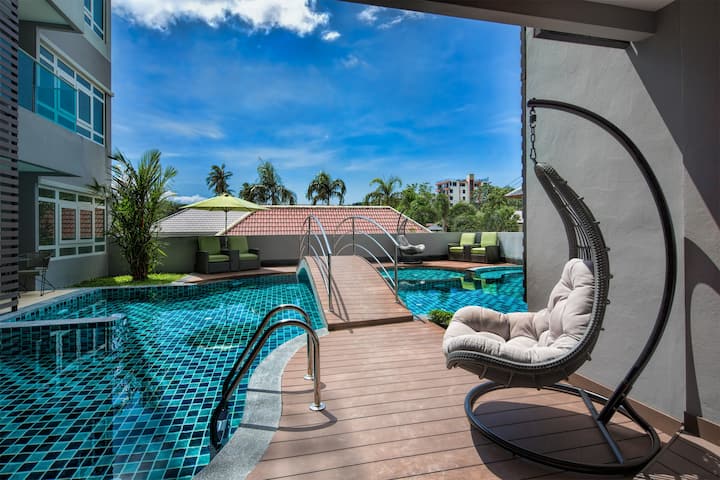 Amazing Mountain View 2 Bedroom Apartment@nai Harn - Kata Beach