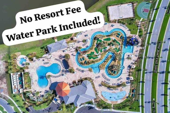 Free Water Park 2 Bedroom Condo Near Theme Parks - Kissimmee, FL