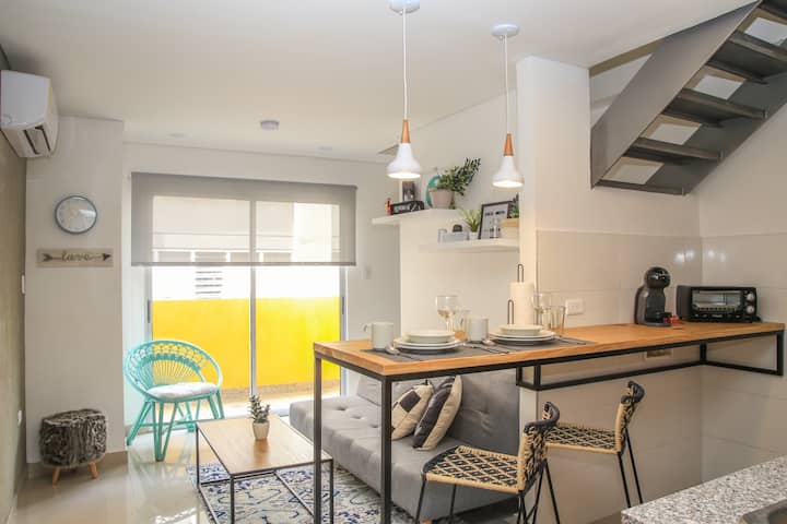 Loft Dúplex Moderno Perfecto Para Trabajo Remoto - Taganga