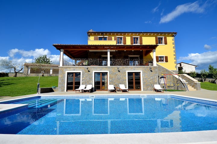 Luxury Villa Maslina With Private Pool & Whirlpool - Istria