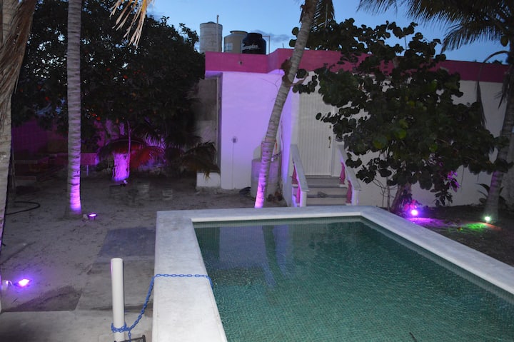 Linda Casa Veraniega En Bellas Playas De Telchac!! - Telchac Puerto