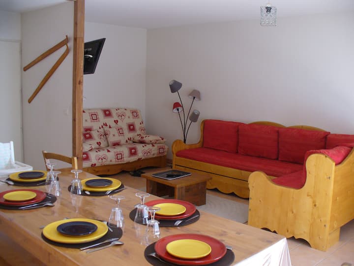 Bel Appartement 6p Sur Les Hauteurs D'avrieux - Lac de la Partie