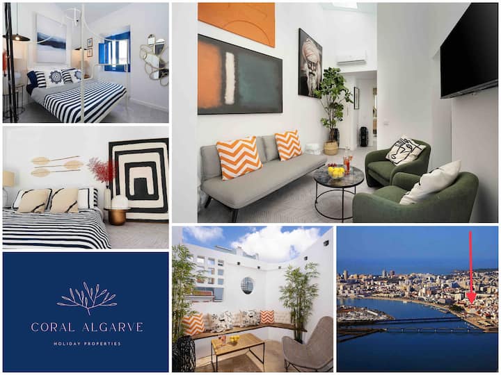 Small Historic Townhouse By Promenade Near Beaches - Portimão