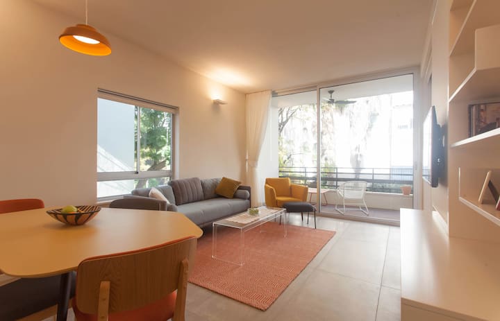 Central Best Location + Spacious Quiet 2br Balcony - Israël