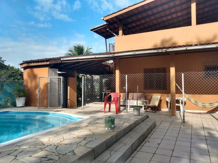 Casa Com Piscina Caragua. 5min Praia De Massaguaçu - Caraguatatuba