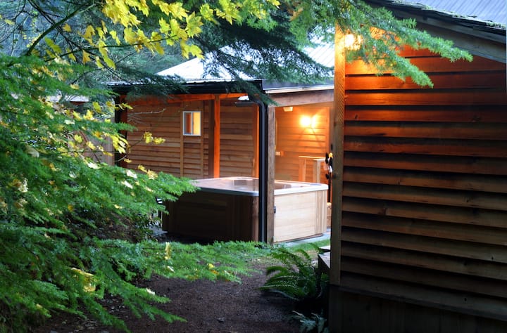 Sunrise Guesthouse-hottub-sauna @ Rainier Discount - Ashford