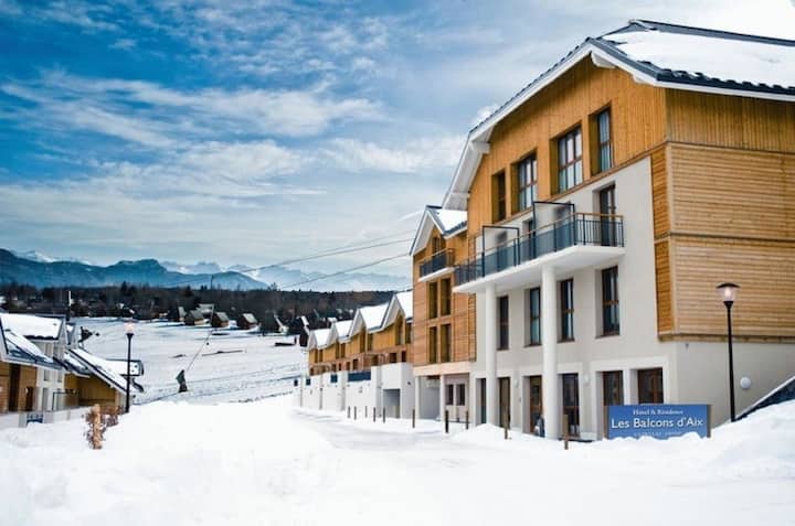 Près Des Pistes! Studio Charmant | Accès Sauna - La Féclaz