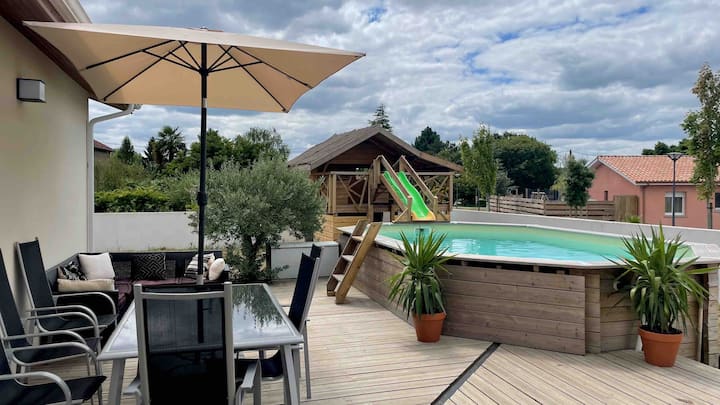 Magnifique Villa Avec Piscine Et Cabane ☀️ - Josse