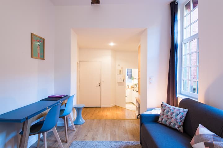 Charmant T2 Dans Le Vieux Lille 50m Dela Gde Place - Lila