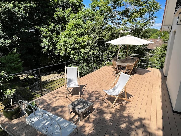 Villa Familiale Arborée à 15 Mn De Paris - Versailles