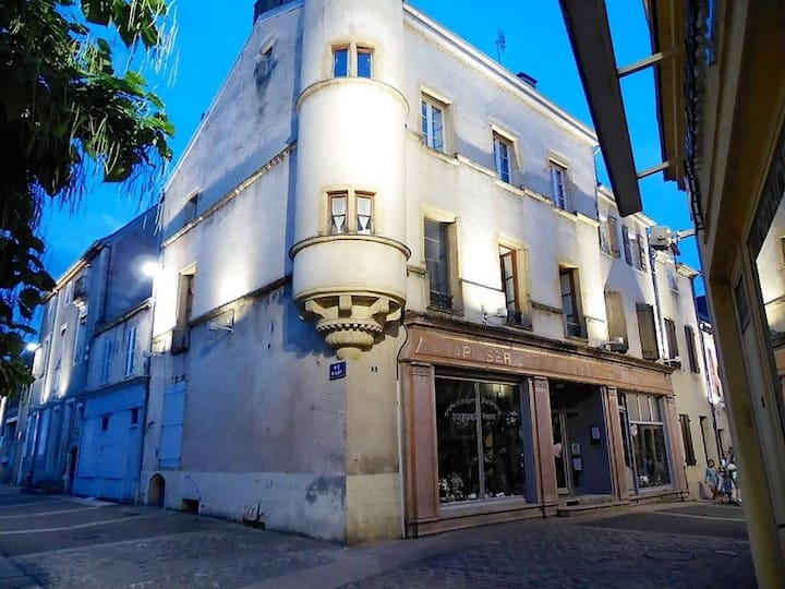 Studio Duplex, Centre Ville - Vue Sur La Basilique - Paray-le-Monial