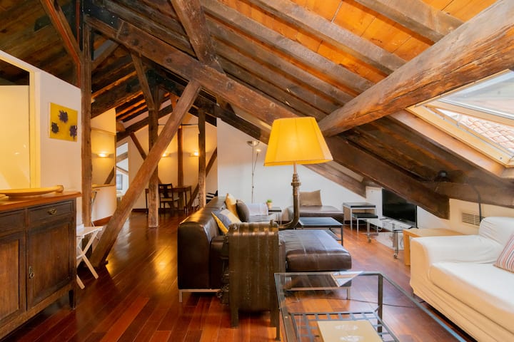 Gran Apartamento Rústico De Lujo, La Latina Da34 - Madrid