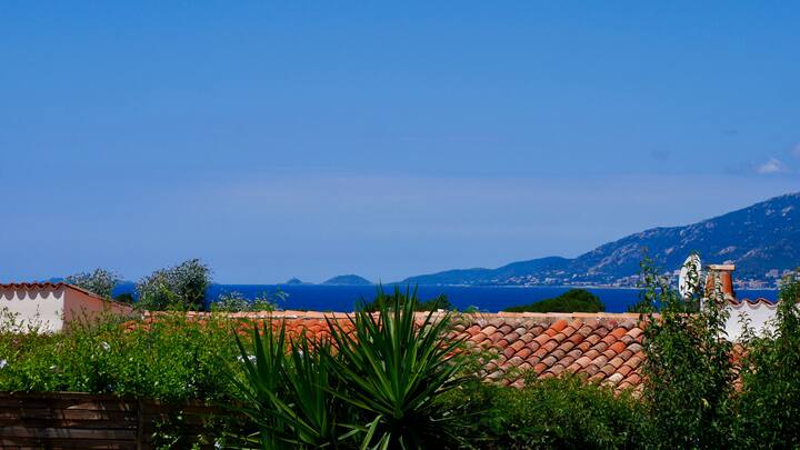 Charmante Villa Vue Mer 500m Plage Et Commerce - Ajaccio