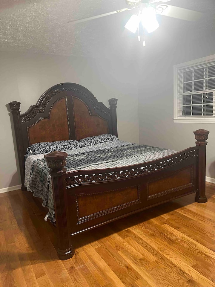 Master Bedroom With Rear Patio Section - Stone Mountain, GA