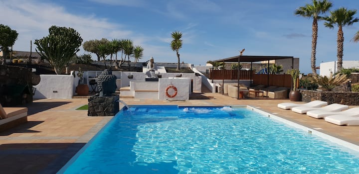 Casa Con Piscina En Espacio Natural - Yaiza
