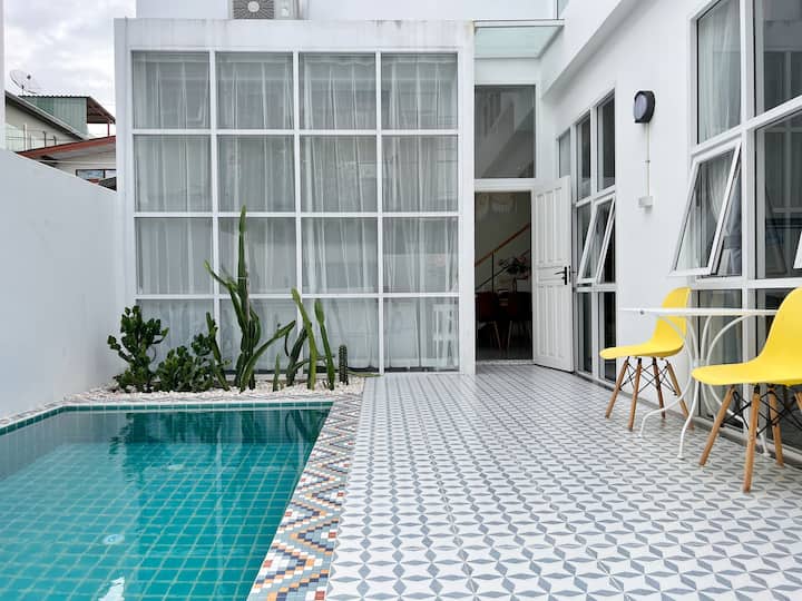 【油果泳池别墅】Old City|古城内|独栋三卧|私人泳池|近塔佩门|tha Pae Gate - Chiang Mai