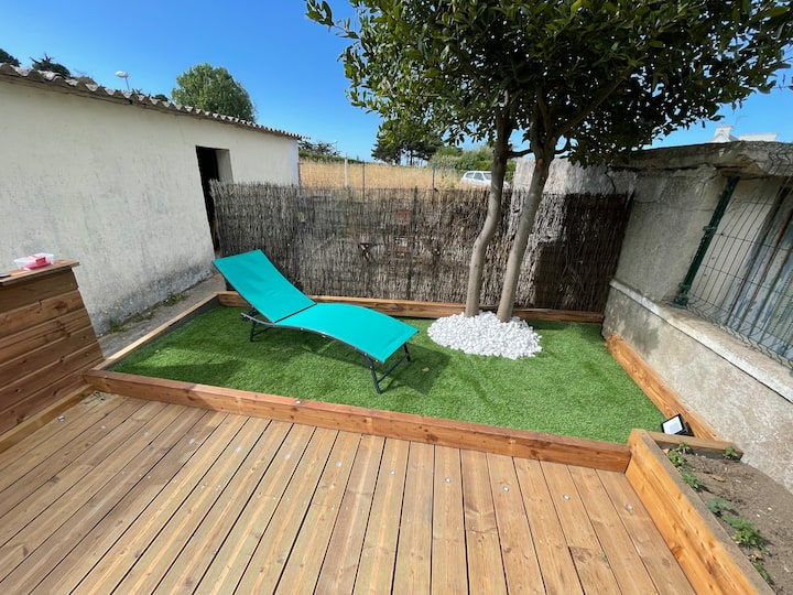 Jardin Privé•plage Solidor 200m•intra-muros à Pied - Grande Plage du Sillon