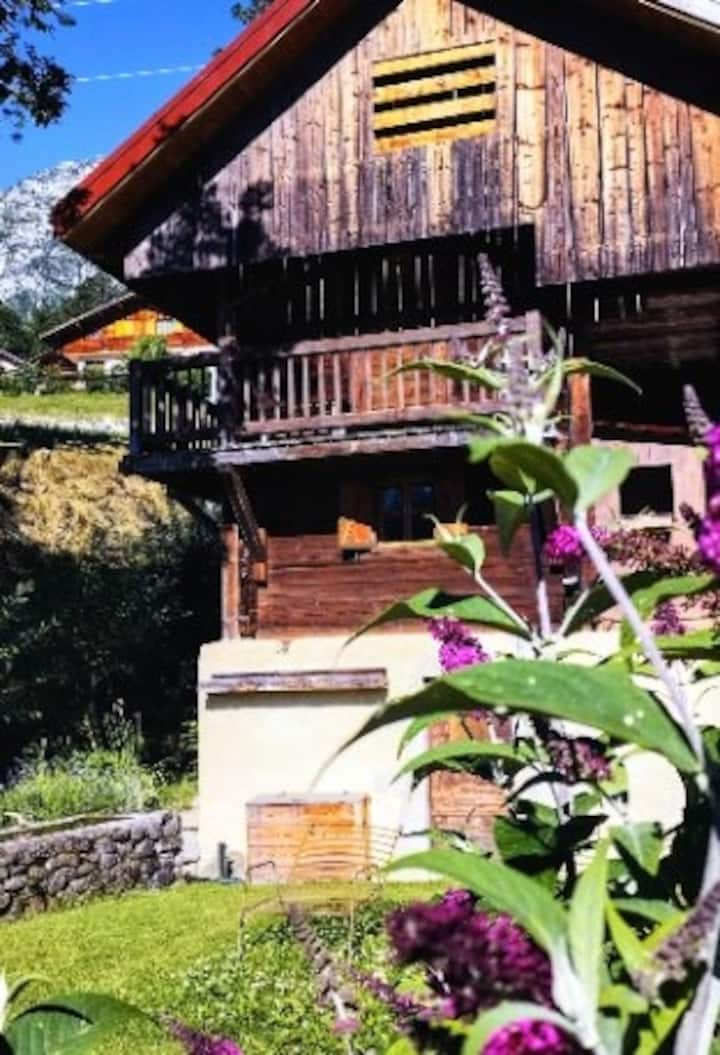 Vieux Chalet Authentique Avec Vue Sur Montagne - Thônes