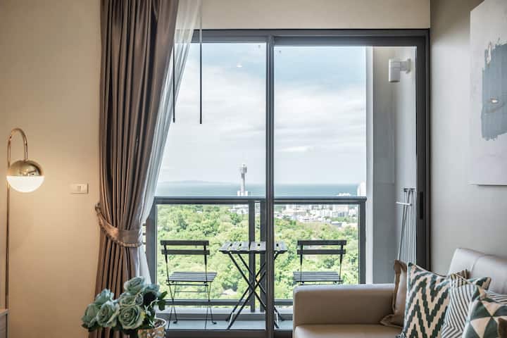 2bedrooms_seaview_hightfloor_900m To Pattayabeach - Pattaya